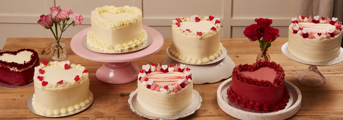 Heart Cakes | Order Online | The Hummingbird Bakery