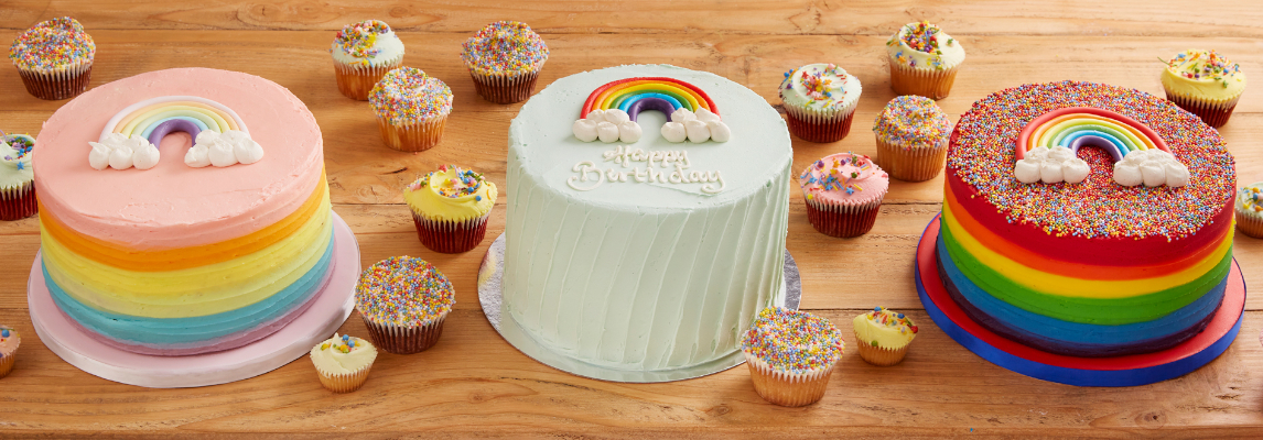 Real Rainbow Cake How To Make A Rainbow Layer Cake With A Candy