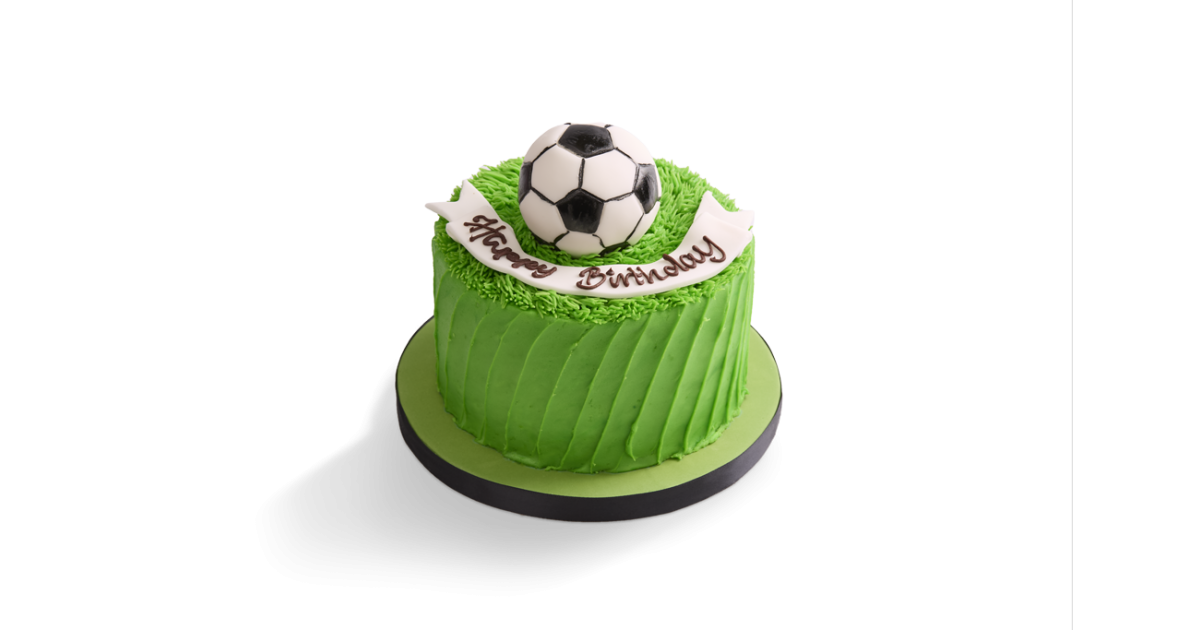 Round Football Cake | Order Online | The Hummingbird Bakery