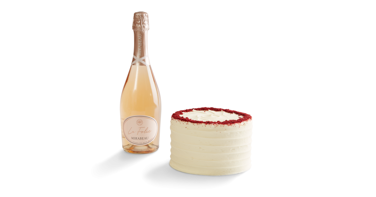 Mirabeau La Folie Sparkling Rosé Celebration Hamper | Buy Now